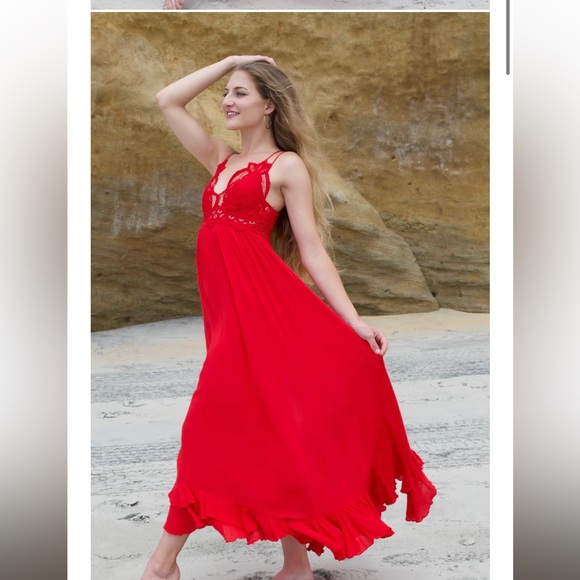 Free People | Dresses | Nwt Free People Adella Maxi Dress | Poshmark